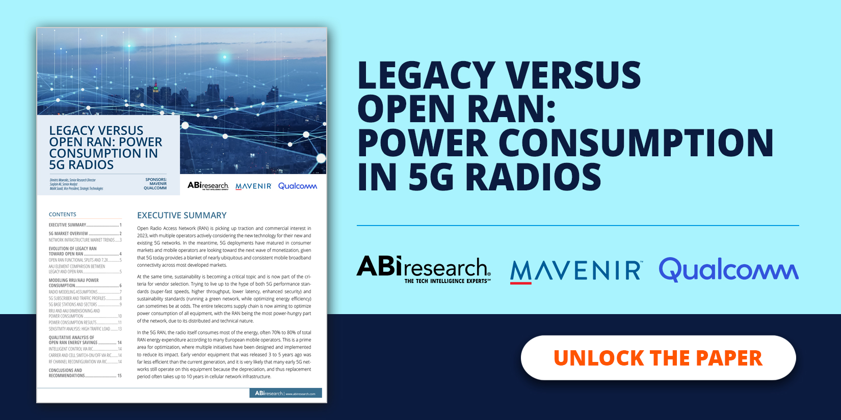 Legacy Vs. Open RAN: Power Consumption In 5G Radios (WP-1030)